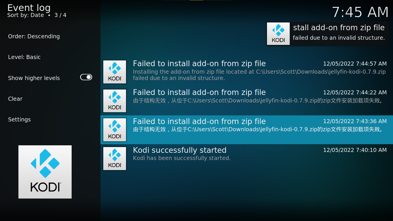 Failed to install add-on form zip file · Issue #650 · jellyfin/jellyfin ...