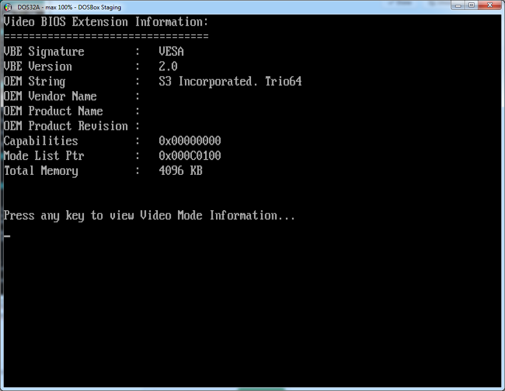 UniVBE still needed? · Issue #1331 · dosbox-staging/dosbox-staging · GitHub