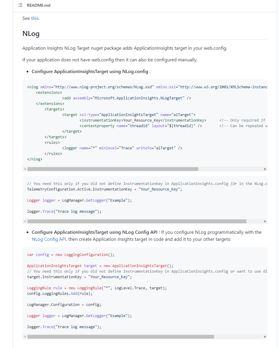 Cant Find Docs After Consolidating · Issue 2413 · Microsoftapplicationinsights Dotnet · Github 4222