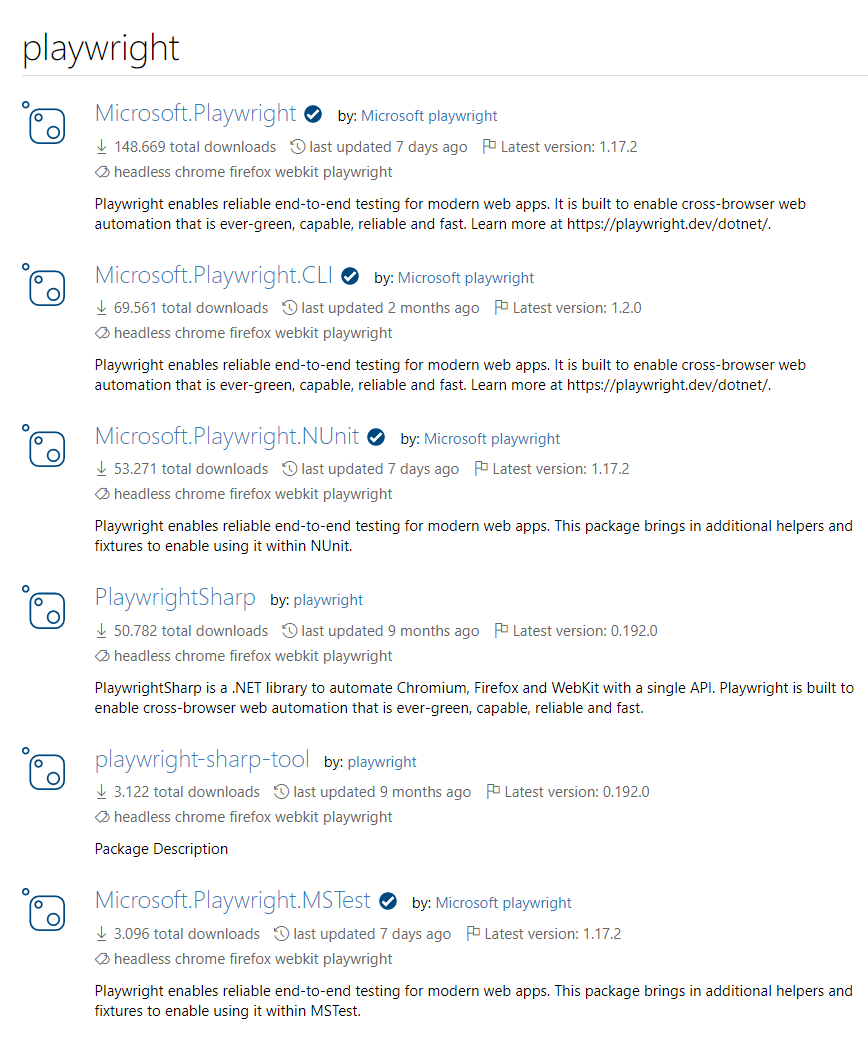 [Suggestion]: Add a package icon to the NuGet packages · Issue #1876 · microsoft/playwright ...