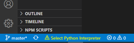 Status bar keeps showing 'Select Python Intrepreter' · Issue #14417 · microsoft/vscode-python ...