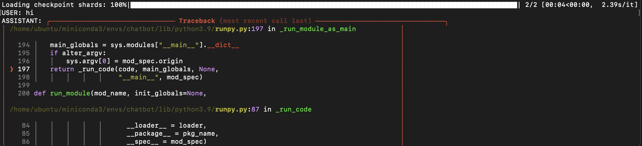 CUDA runtime error when running fastchat.serve.cli to serve Vicuna-7B · Issue #1735 · lm-sys ...
