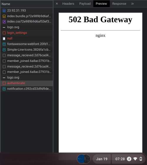 [Bug] - 502 Gateway errors · Issue #323 · kasmtech/workspaces-issues · GitHub