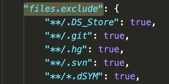 How To Exclude The Non Suffix Files By Filesexclude Setting · Issue 133163 · Microsoft 