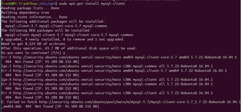 Cannot Install Mysql Client · Issue 3690 · Microsoftwsl · Github