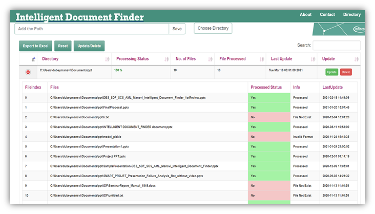 GitHub - mansvi13/Intelligent-Document-Finder: A Document Search Engine