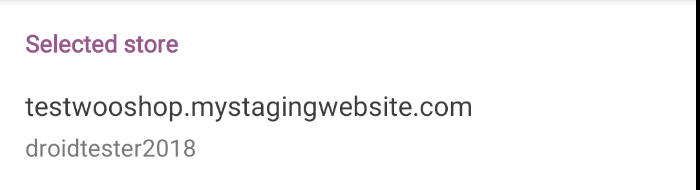 Designs i7: Show account name instead of username · Issue #847 · woocommerce/woocommerce-android ...