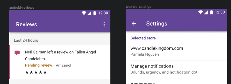 Dark Mode: Top App Bar · Issue #1743 · woocommerce/woocommerce-android · GitHub