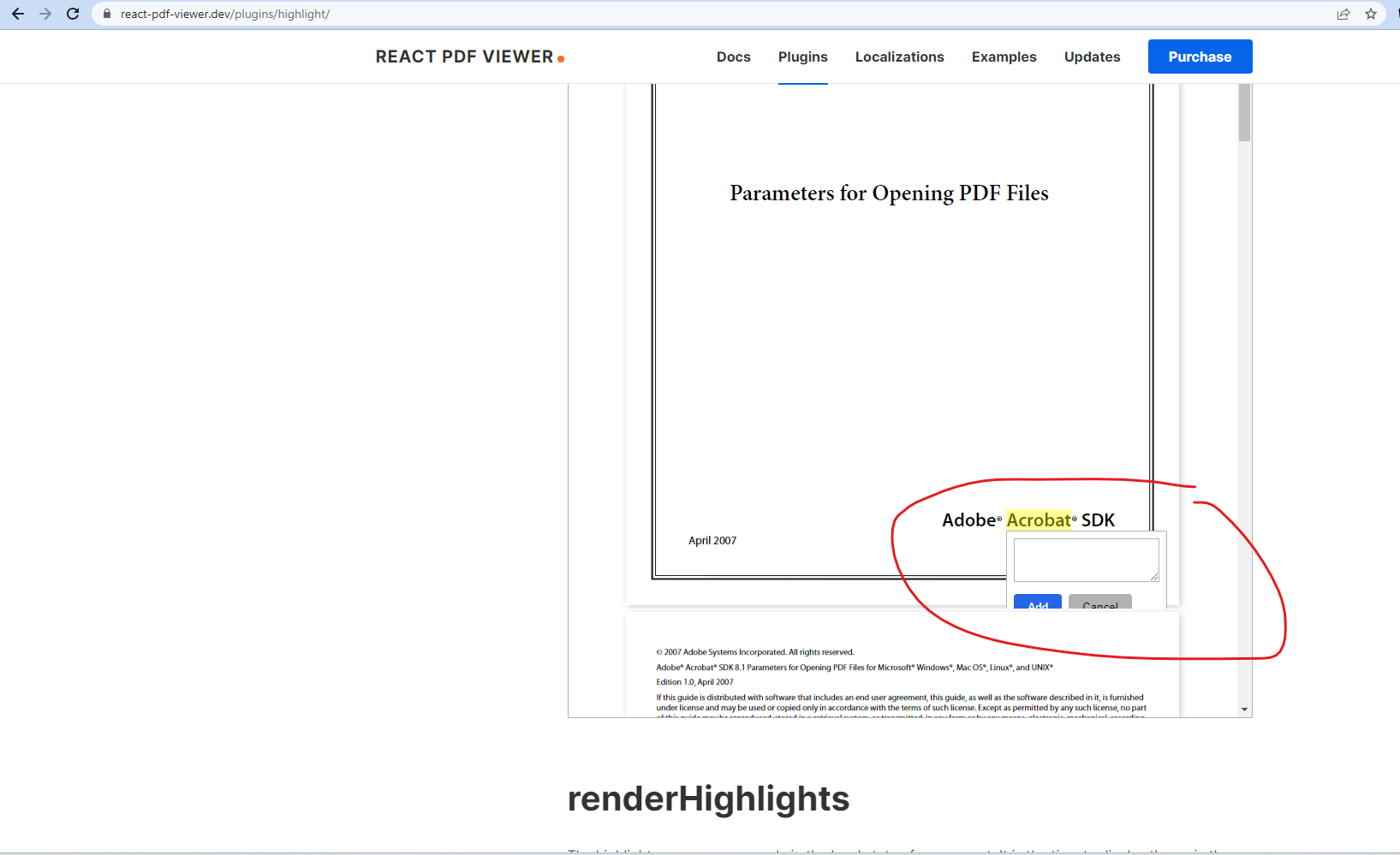 renderHighlightContent cut off when near the edge of the page · Issue #1526 · react-pdf-viewer ...