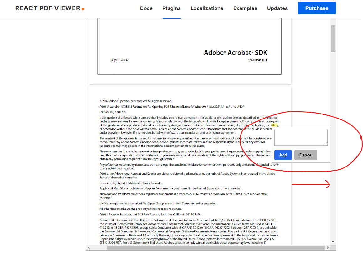 renderHighlightContent cut off when near the edge of the page · Issue #1526 · react-pdf-viewer ...