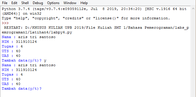 GitHub - Aristrisantoso729/labpy4