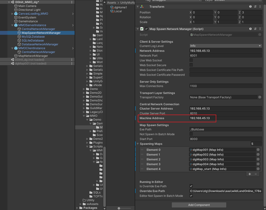 [Question] MMO map server setting · Issue #1833 · suriyun-production/mmorpg-kit-docs · GitHub