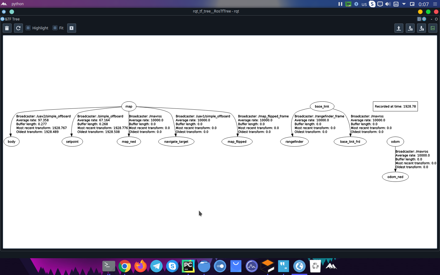 Не отображаются координаты телеметрии в симуляторе · Issue #241 · CopterExpress/clover · GitHub