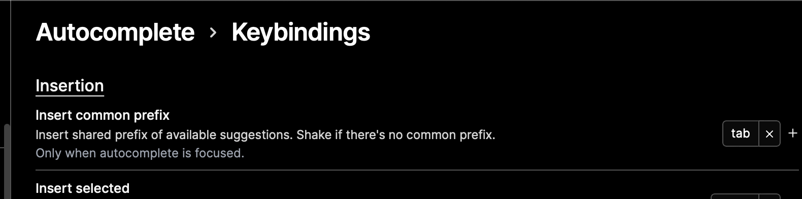 Choose dropdown options by pressing TAB button · Issue #1769 · withfig/fig · GitHub