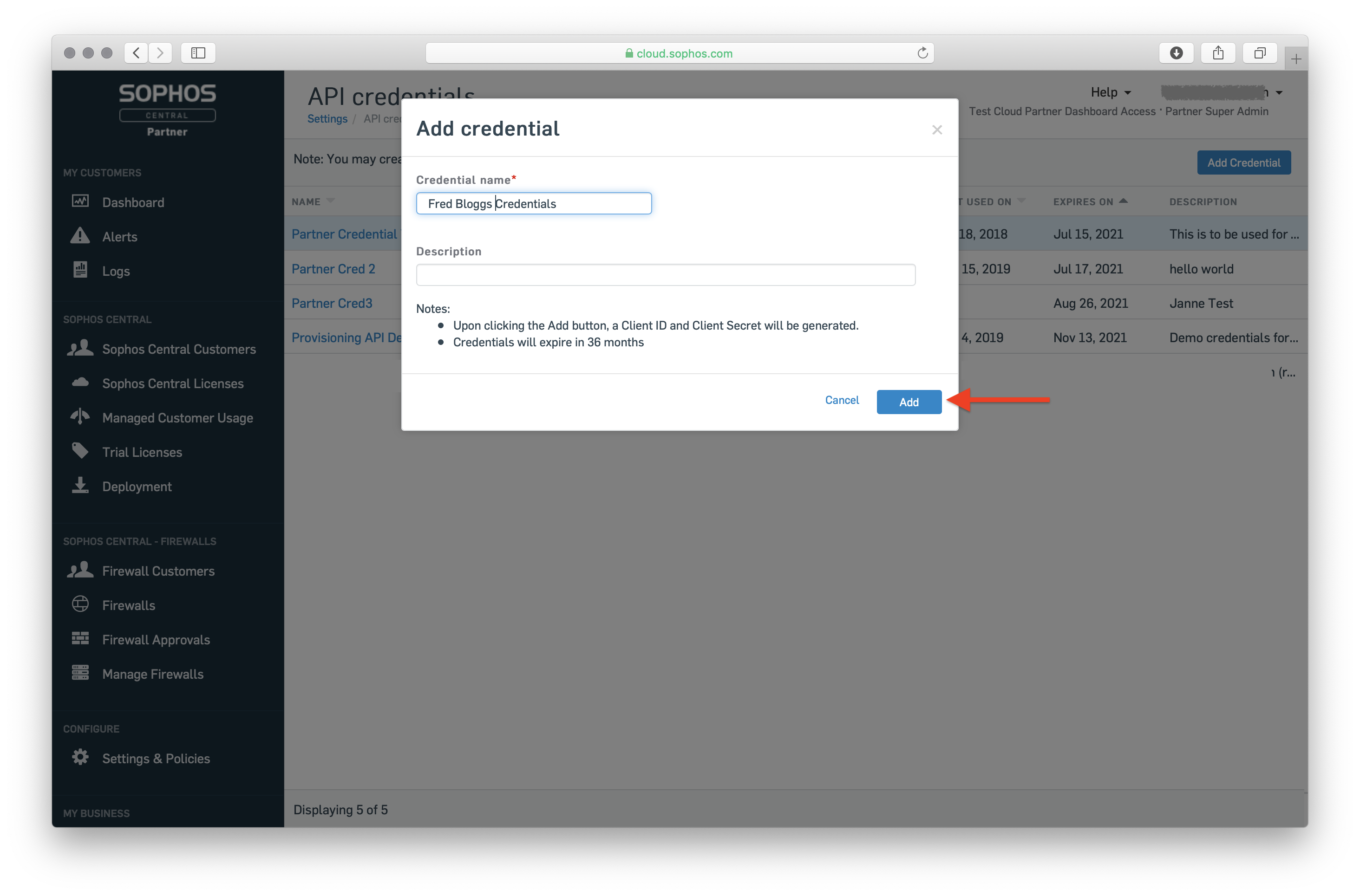 Sophos Central API + Webhooks API - Shuffle SOAR