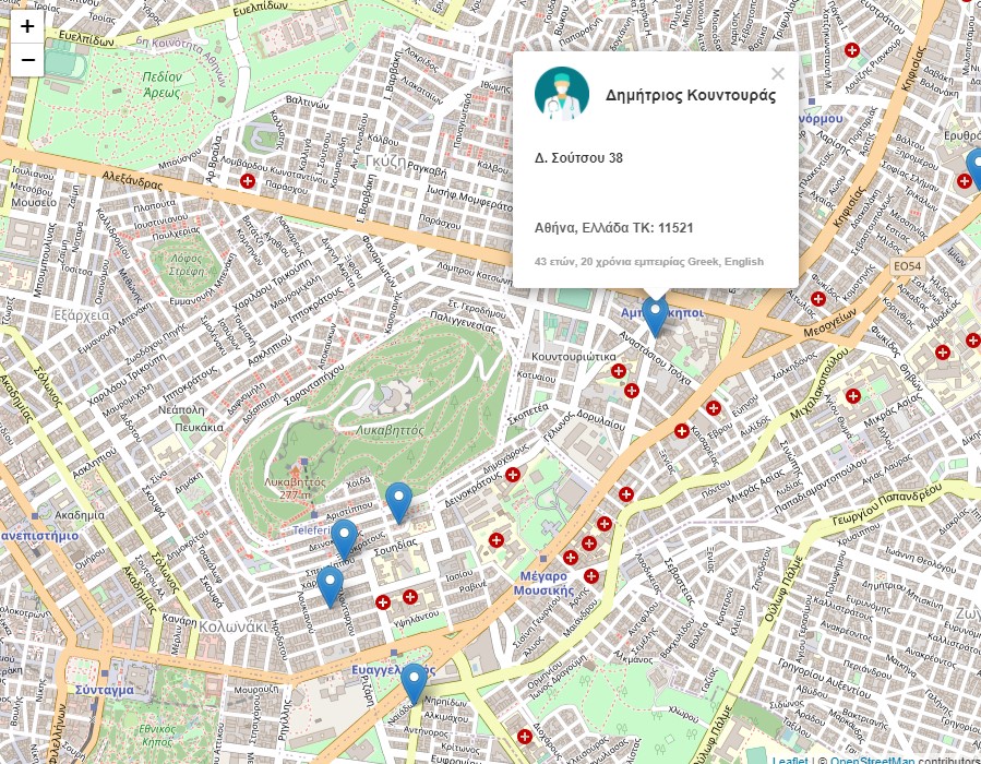 GitHub - DionysisPatsiouras/react-leaflet-Project: Data representation on map