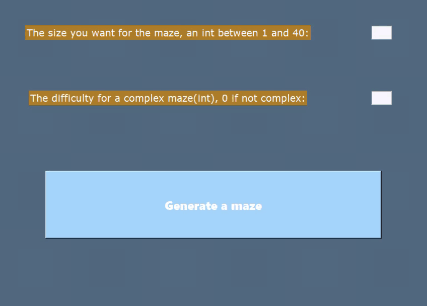 GitHub - puushtab/maze-solver: A quick maze creator and solver with DFS, BFS, Djikstra and A* ...