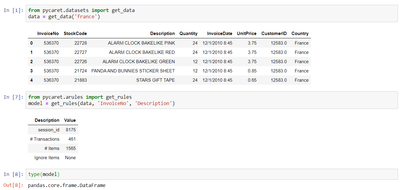 TypeError when using pycaret rule mining in streamlit · Issue #854 · pycaret/pycaret · GitHub