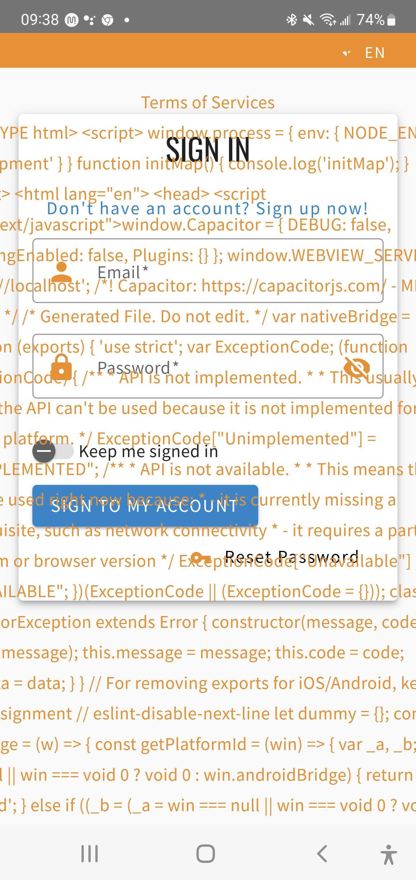 bug: Logs are showing in my app on Android device (not emulator) · Issue #6626 · ionic-team ...