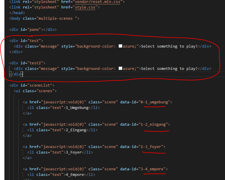 how to add hotspotcontainers in different scenes · Issue #359 · google ...