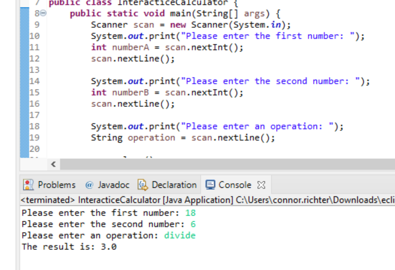 GitHub - Connorrichter4/java-calculator