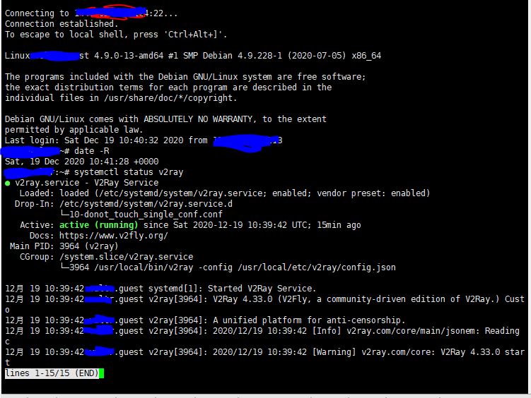 请大佬帮看看我哪里配置错了吗？ · Issue #188 · v2fly/fhs-install-v2ray · GitHub