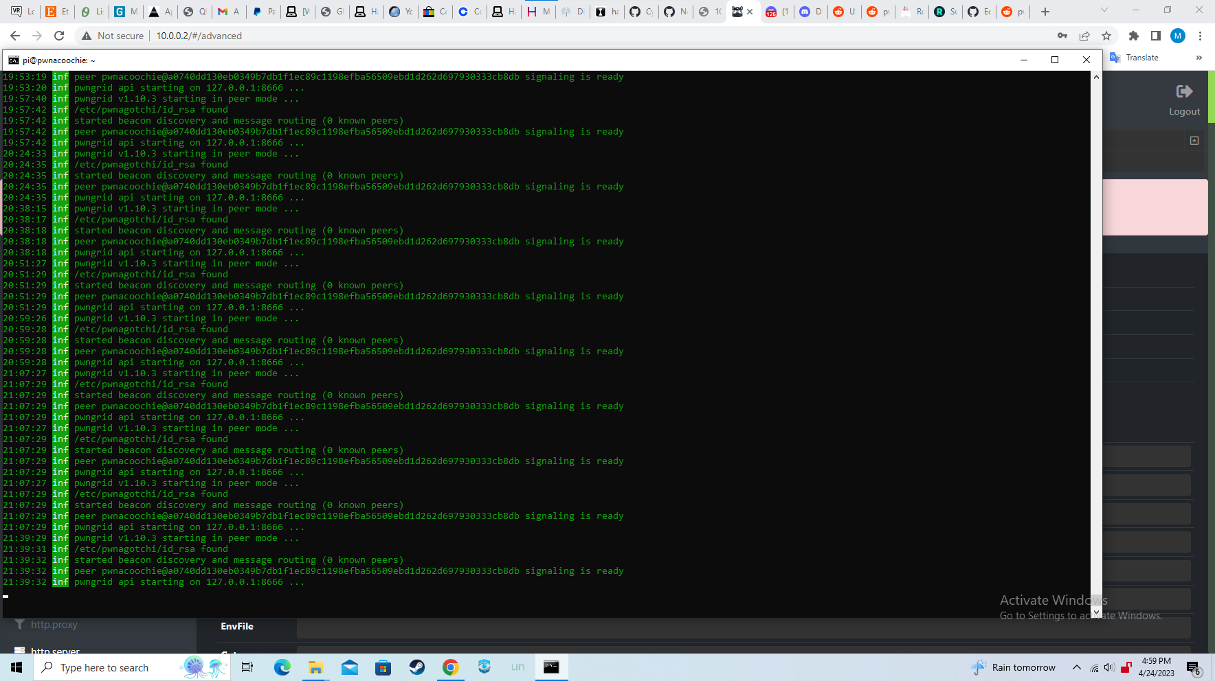 [BUG]stuck on pwngrid[BUG] · Issue #1158 · evilsocket/pwnagotchi · GitHub