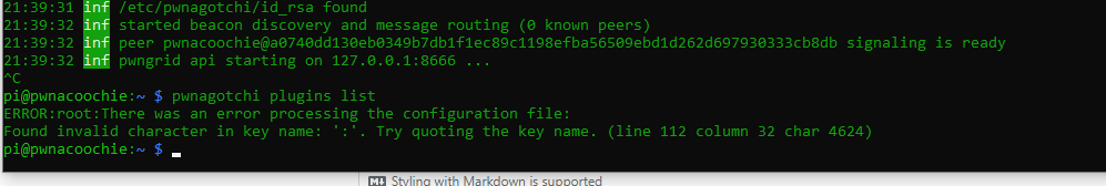 [BUG]stuck on pwngrid[BUG] · Issue #1158 · evilsocket/pwnagotchi · GitHub