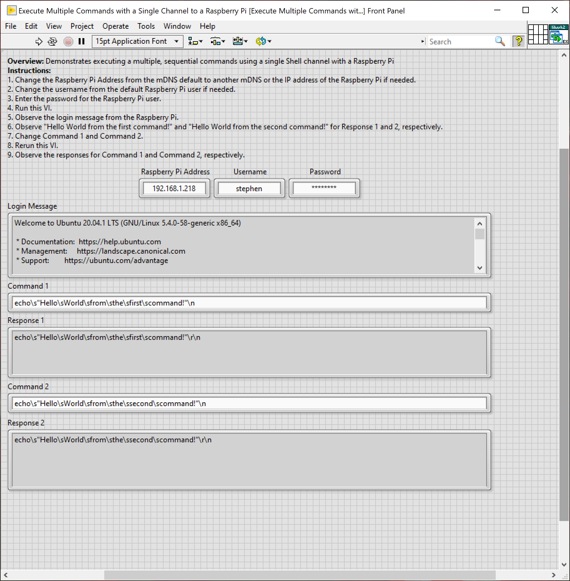 Problem with Example "Execute Multiple Commands with a Single Channel.vi" · Issue #30 ...
