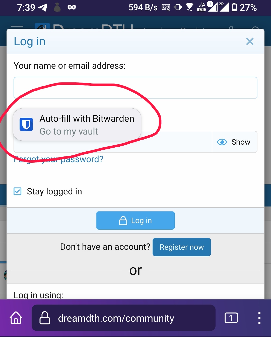 bitwarden should not show popup to fill if it does not has any · Issue #1701 · bitwarden/mobile ...