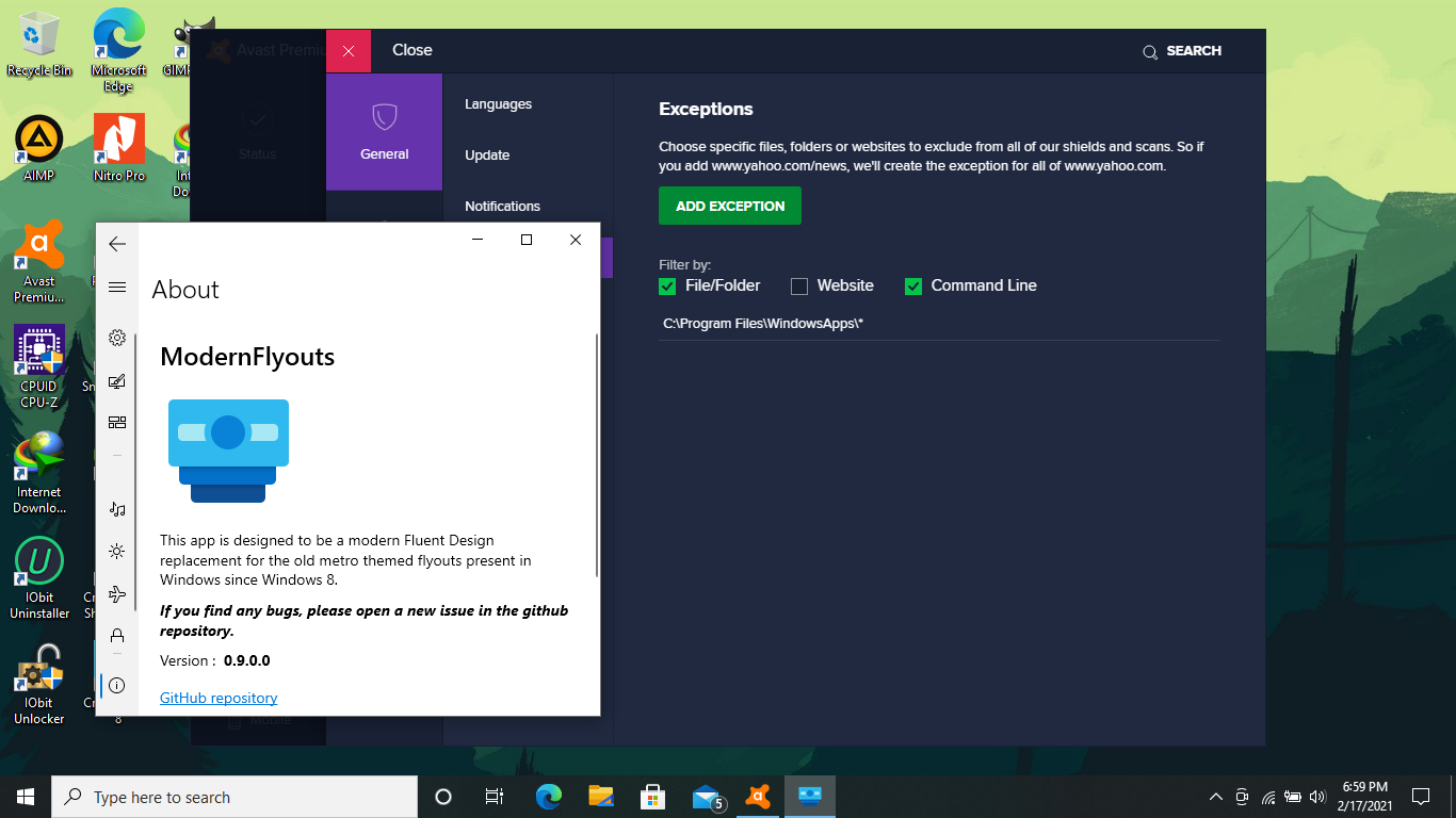 Modernflyouts Github