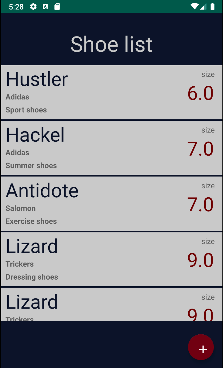 GitHub - JimGalvan/Android-Shoe-Store-app-