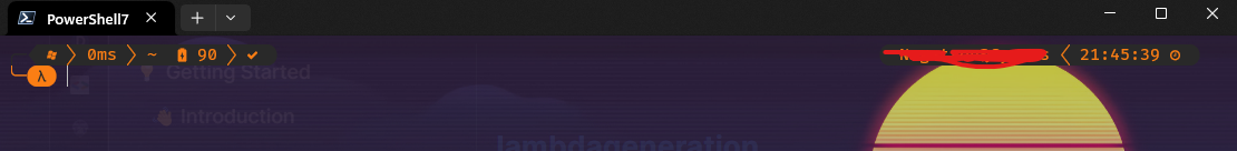 Date is not visible in lambdageneration theme · Issue #2816 · JanDeDobbeleer/oh-my-posh · GitHub