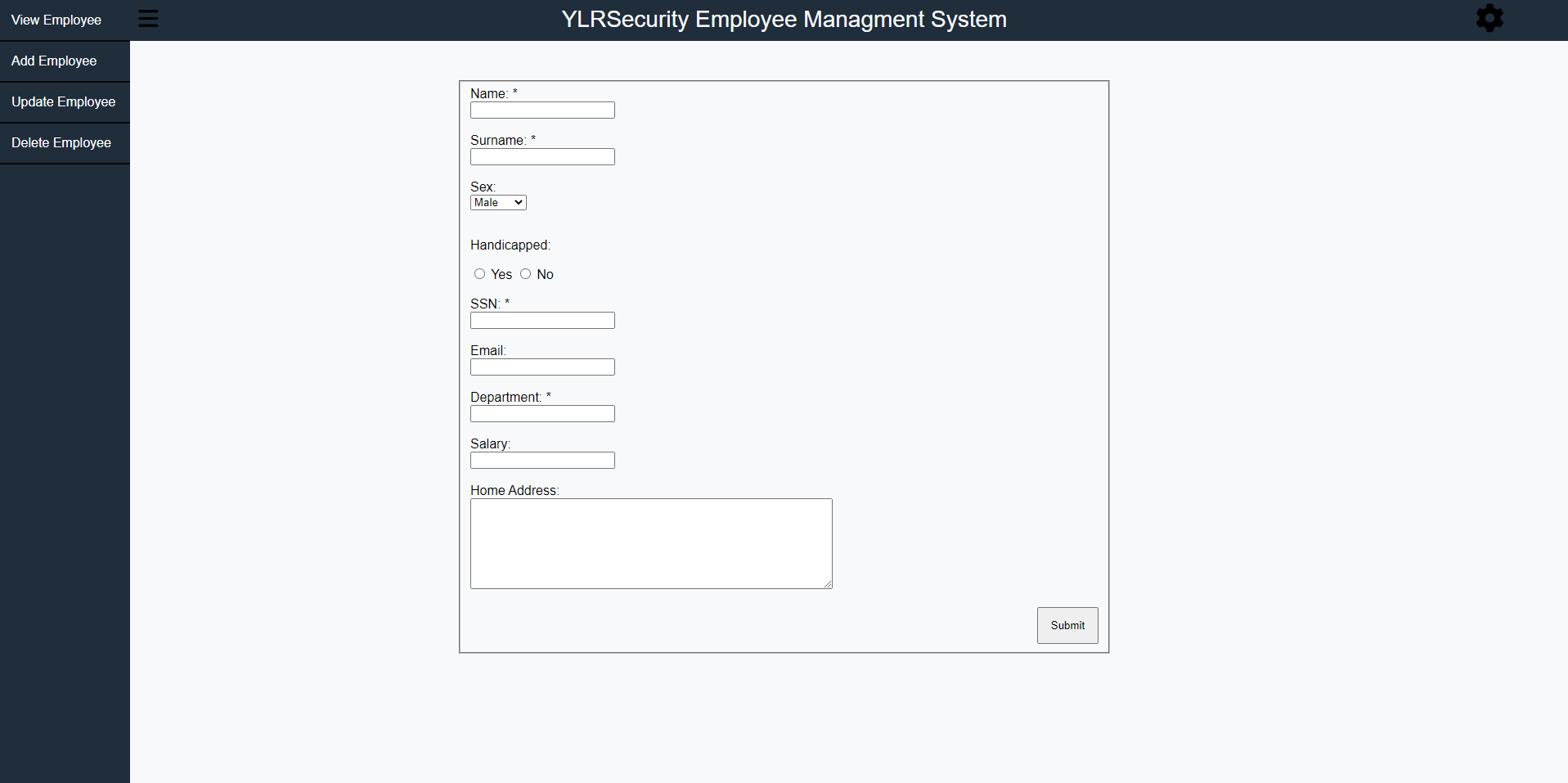 GitHub - BugraYELER/Employee-Management-System