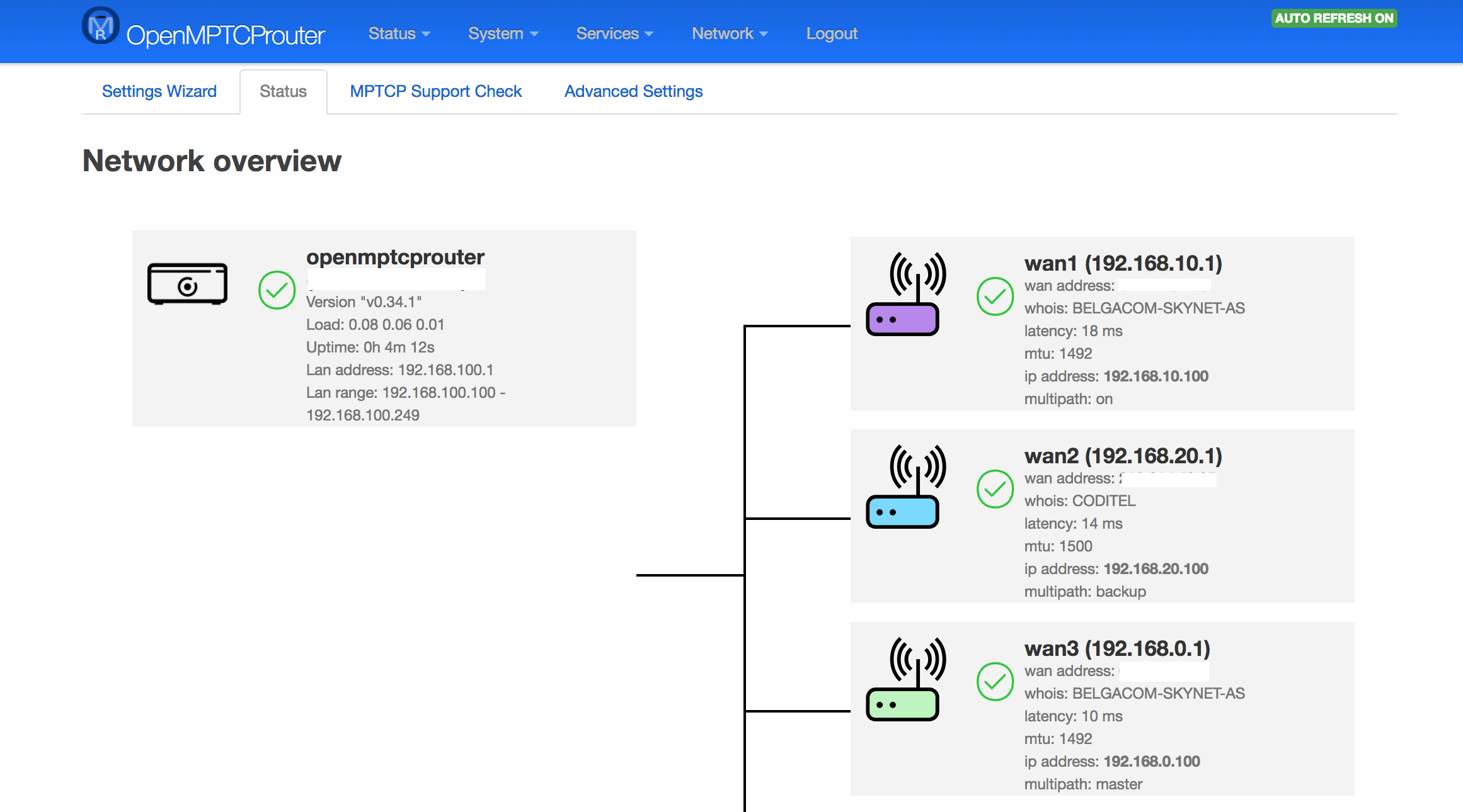 Very slow connection through mptcp with a specific interface/external connection · Issue #155 ...