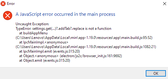 App crashes on launch and preferences are erased after update to 1.19.0 ...