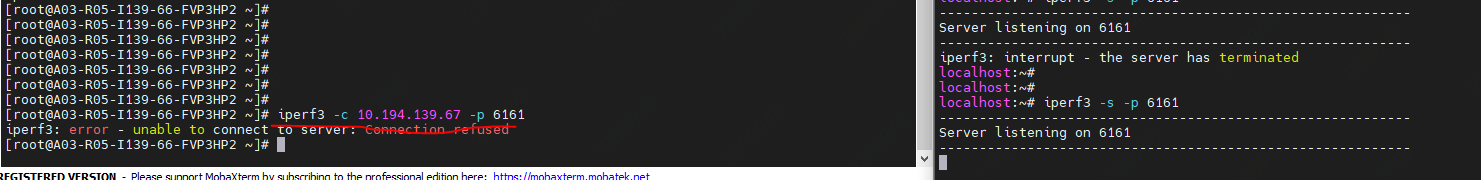 How network performance can be tested between two firecrackers ...