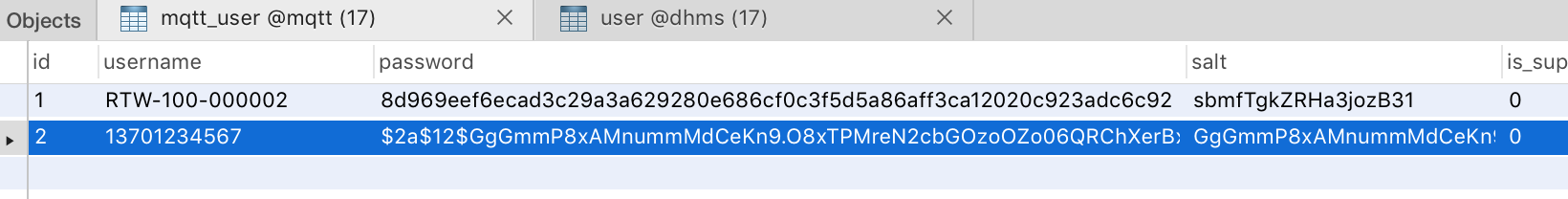 Unable to authenticate using bcrypt salt · Issue #78 · emqx/emqx-auth-mongo · GitHub