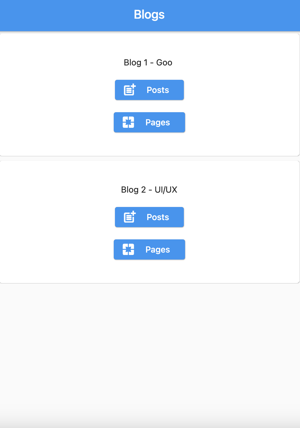 Bloggerapi Flutter Package