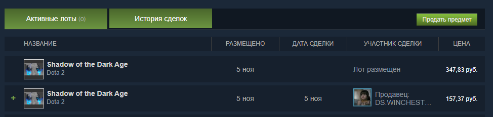 Missing item after removing it from sale on the marketplace · Issue #4915 · ValveSoftware/Dota2 ...