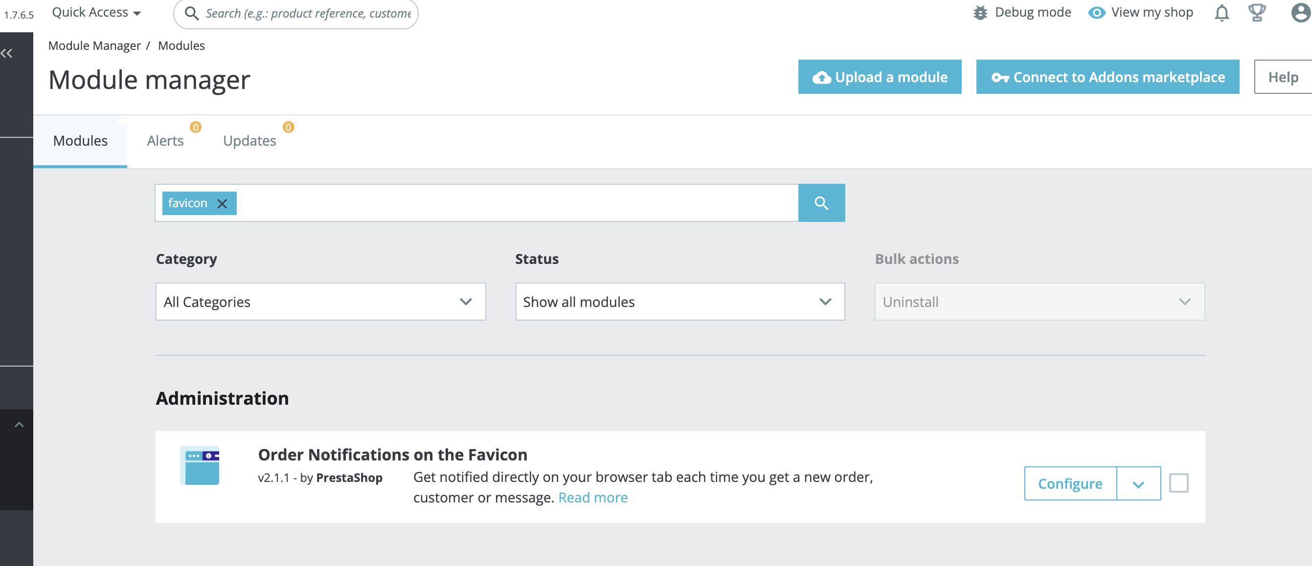 Module Description gives "missing" Translation issue · Issue #27351 · PrestaShop/PrestaShop · GitHub