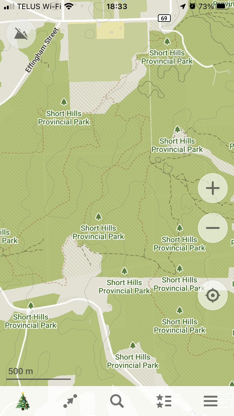 Short Hills Provincial Park Has Way To Many Labels · Issue 4177 · Organicmapsorganicmaps · Github 