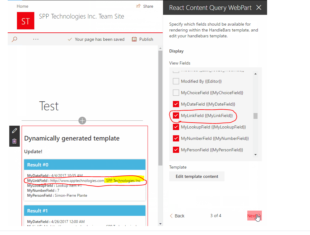 React Content Query Web part: Help or code snippet needed to format hyperlink output · Issue ...