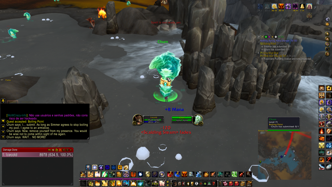 Quest Boiling Point · Issue #10313 · azerothcore/azerothcore-wotlk · GitHub