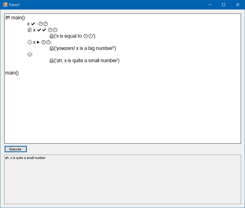 GitHub - sbrugel/emojilang: Fake programming language based on Python ...