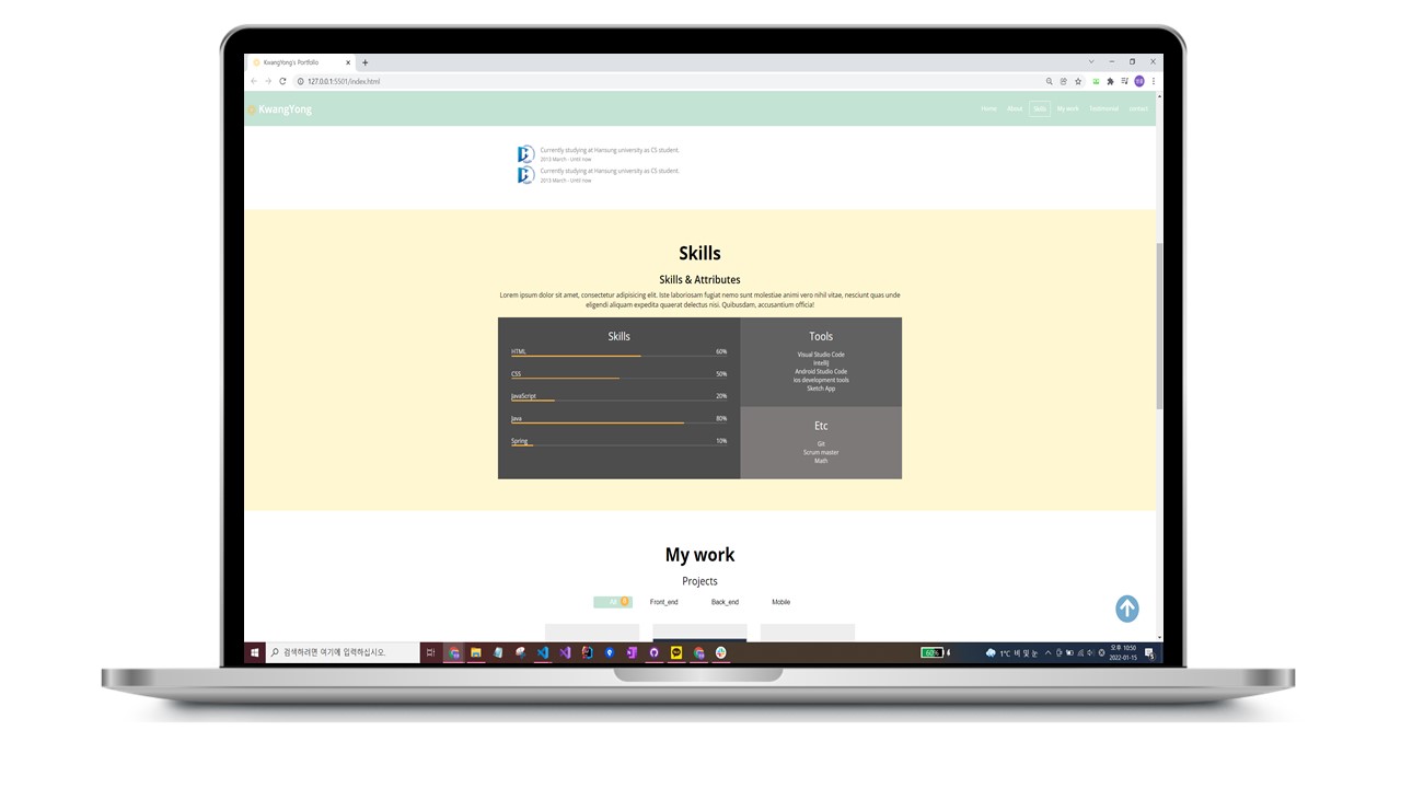 GitHub - encoreKwang/portfolio: kwang's portfolio