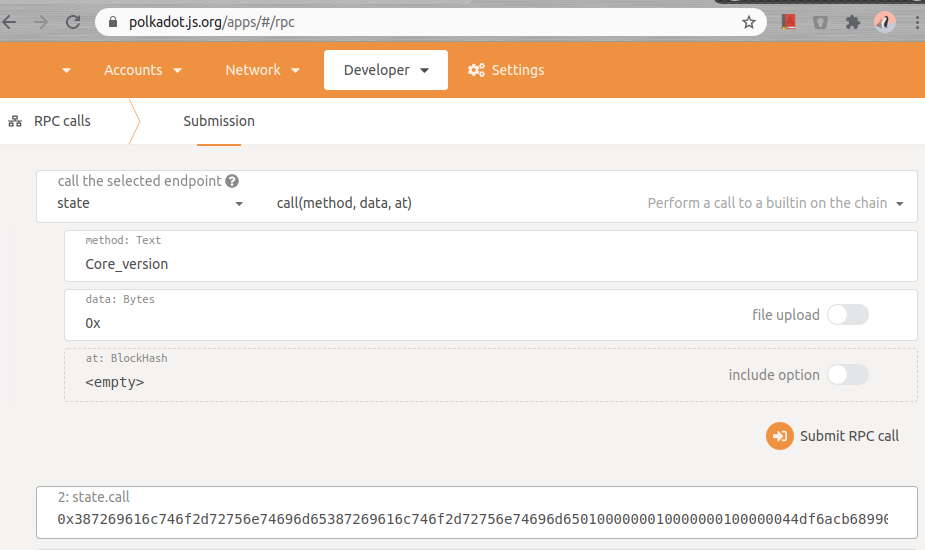 `spec_version` should be fetch from chain · Issue #122 · paritytech/parity-bridges-ui · GitHub