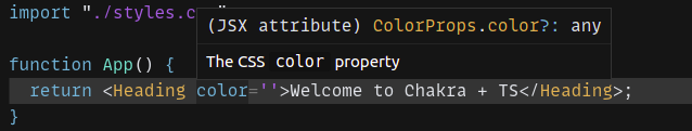 Intellisense for default theme tokens is not working in VS Code · chakra-ui chakra-ui ...