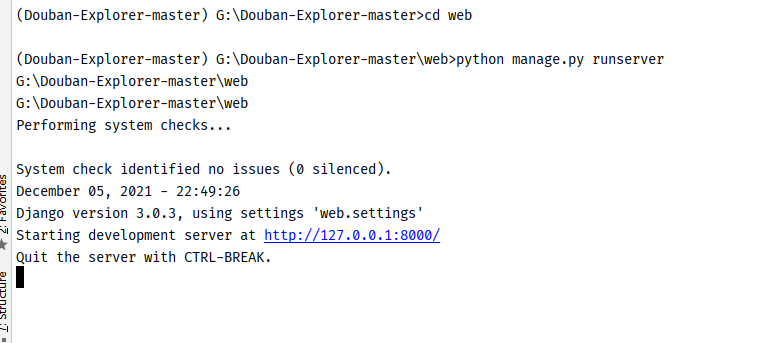 您好！我在本地跑项目django显示的是500错误码 浏览器显示”请求失败，服务器错误“ 请问是什么问题呢？希望您可以解答下，最近在学习这个项目，麻烦啦！ · Issue #2 ...