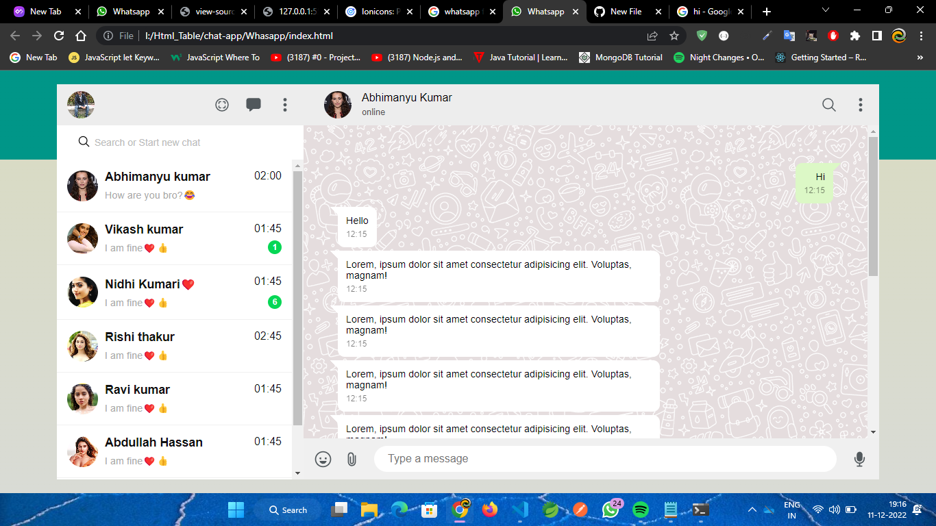 GitHub - Abhimanyukumar-lab/whatsapp-clone-chat-app